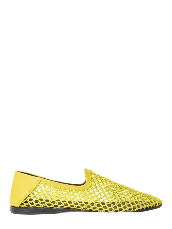 Jacquemus Les Pantoufles Slip-on Flats - Yellow