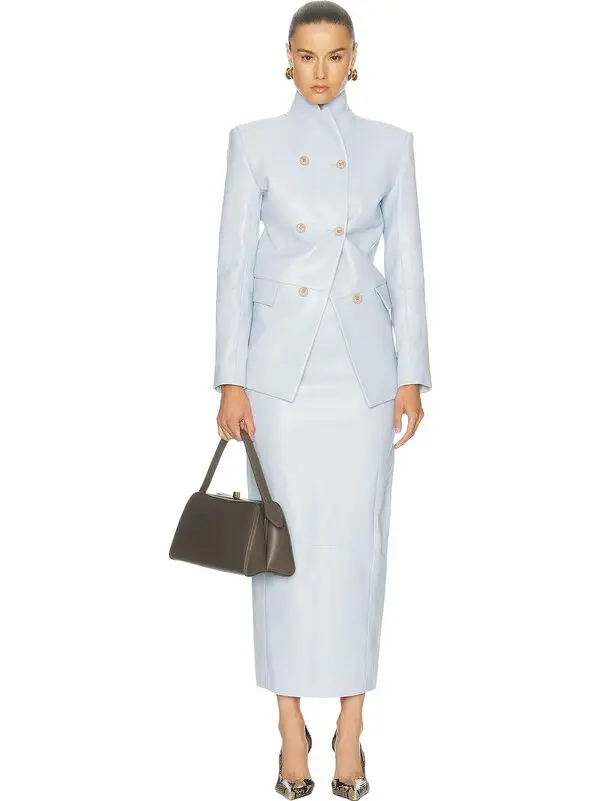 Khaite Rolo Jacket - Sky Blue