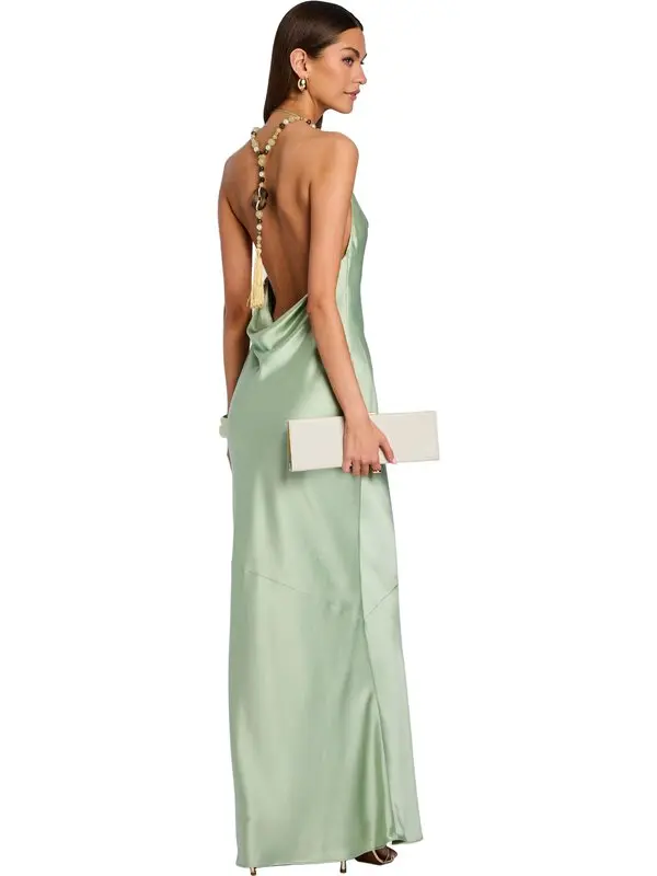 Retrofete Odalis Gown - Matcha