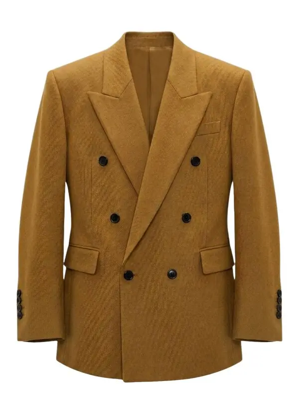 OSCARMORRIS Maestro Double-breasted Blazer - Brown