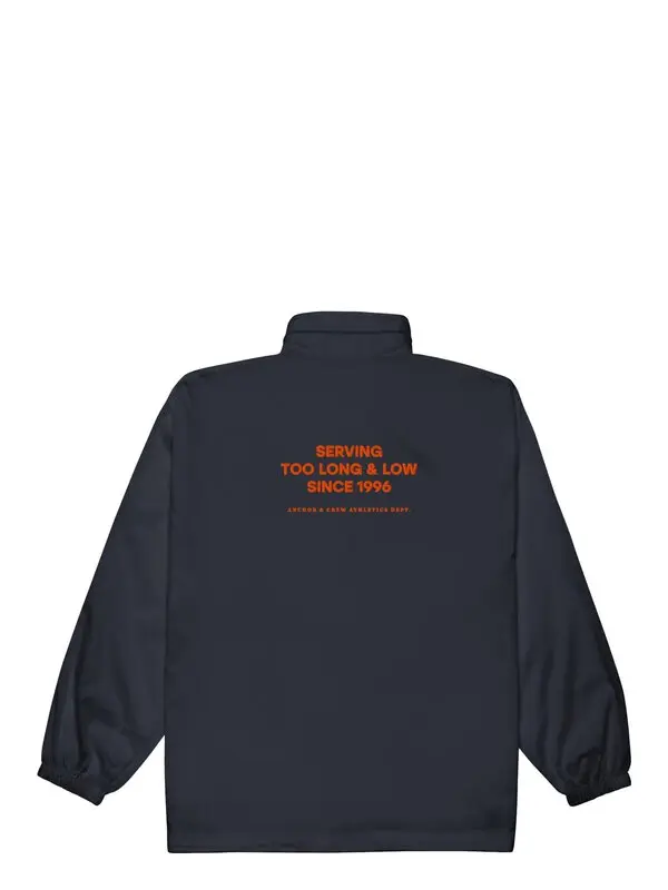 ANCHOR & CREW Embroidered Windbreaker - Blue