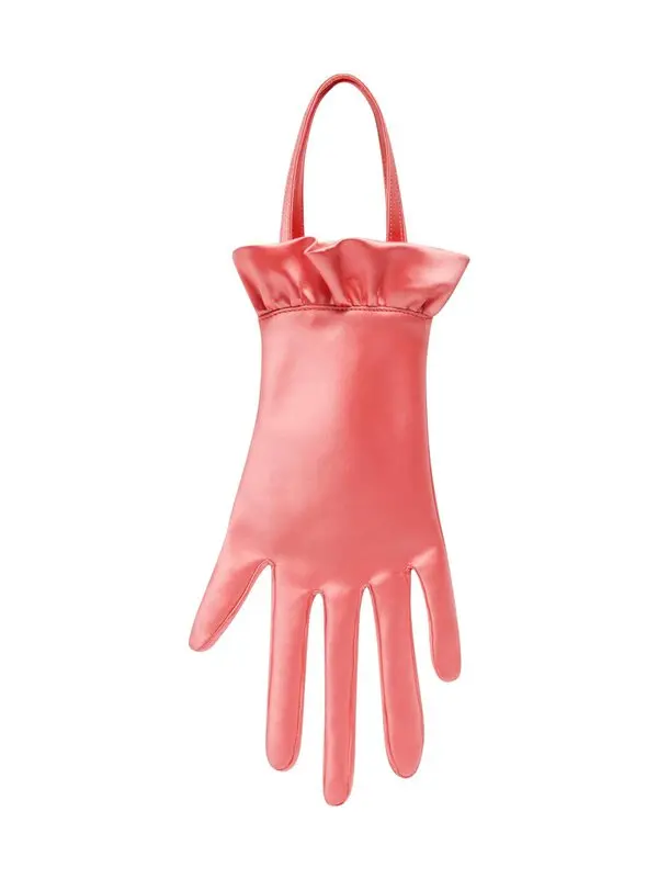 Lulu Guinness Satin Handbag - Pink