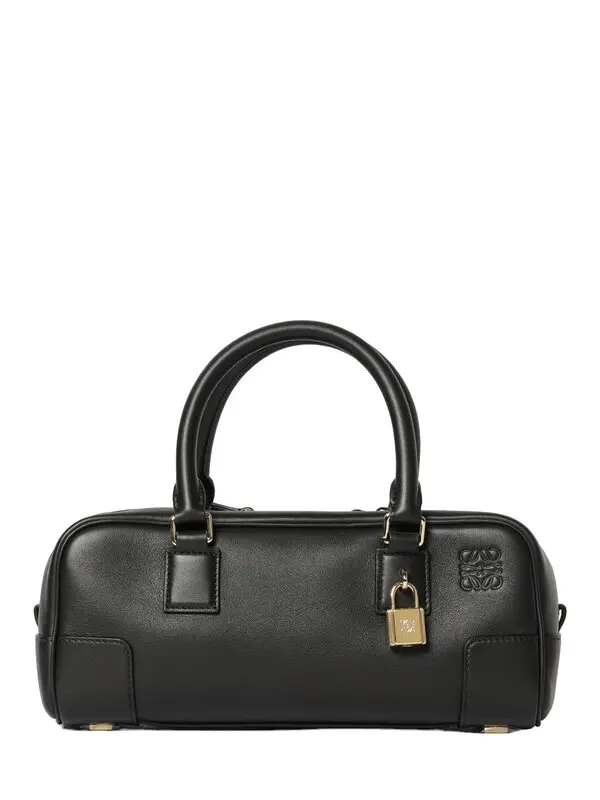 Loewe Amazona 23 Nappa Calfskin Handbag - Black