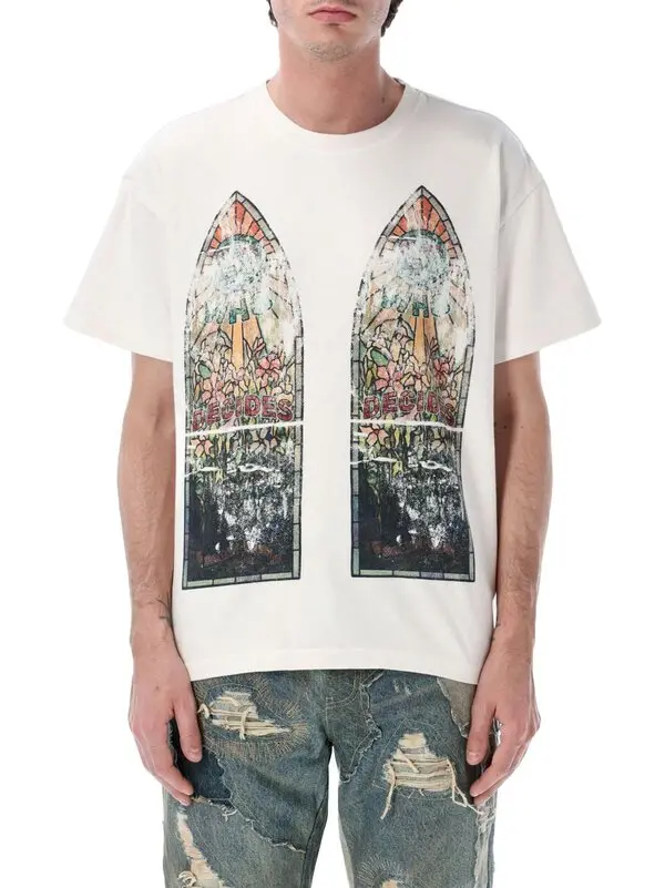 WHO DECIDES WAR T-shirt - White