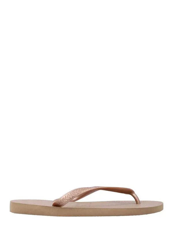 Havaianas Top Tiras Rubber Flip-flop Sandals With Low Wedge - Pink