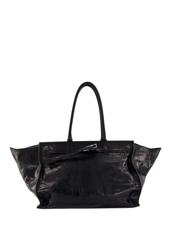 Benedetta Bruzziches Leather Tote Bag - Black