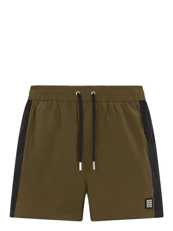 Dsquared2 Upside Down Midi Swim Boxer - Red