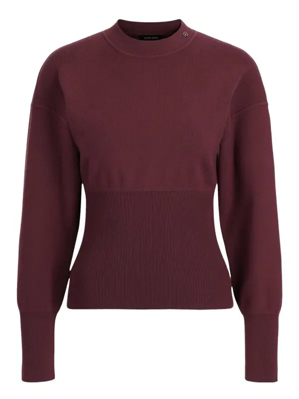 ANINE BING Imane Sweater - Fig