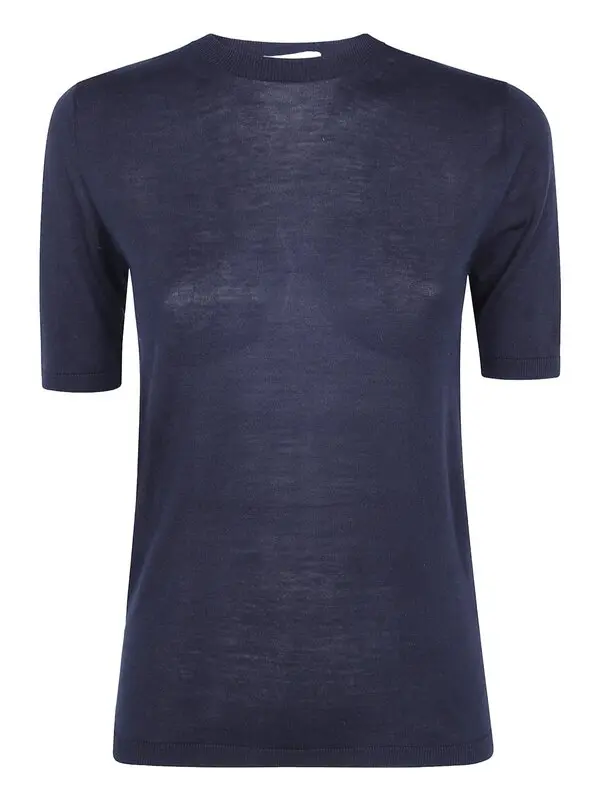 Max Mara Short-sleeved Knit Top - No