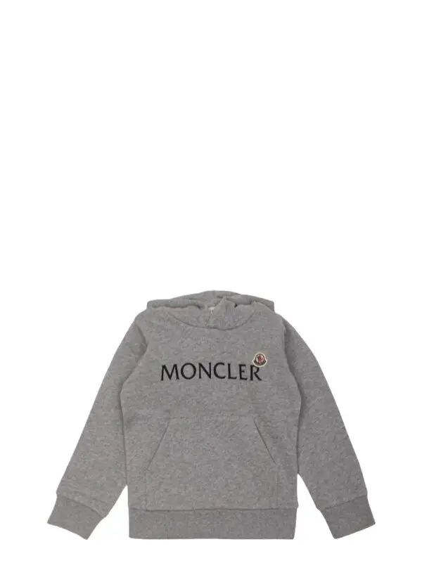 Moncler Logo Printed Hooded Sweatshirt - No