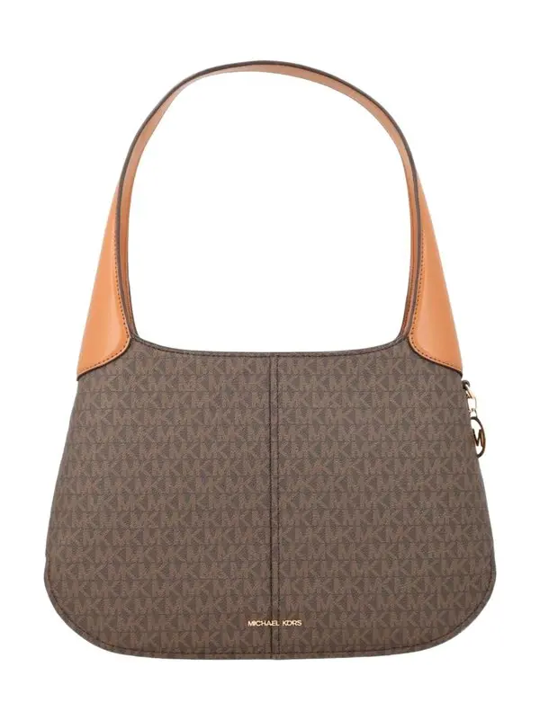Michael Kors Alice Monogram Shoulder Bag - Brown