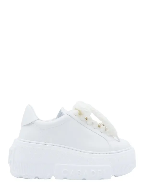 Casadei High Heel Sneakers - White