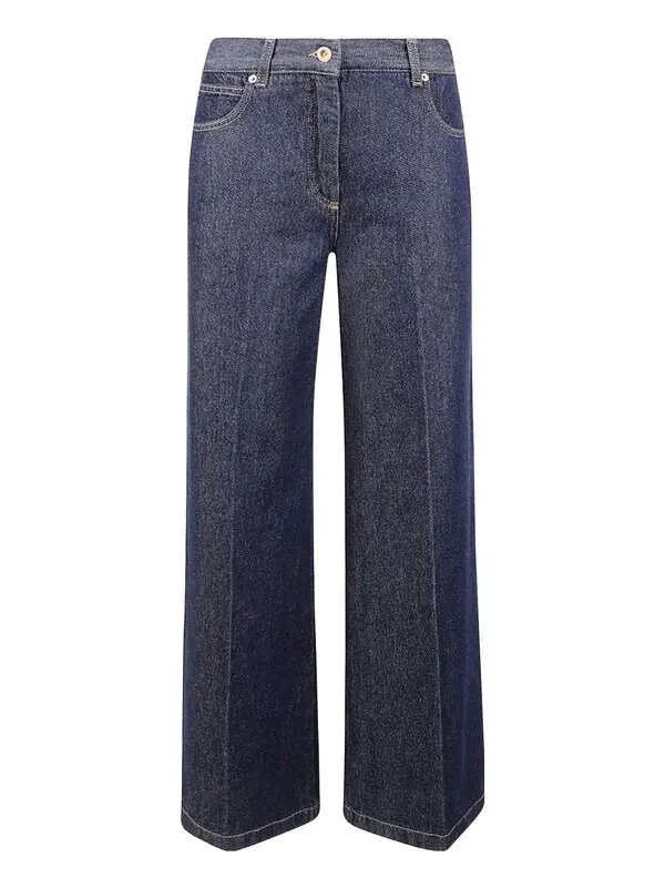 Aspesi Wide Leg Jeans - Blue