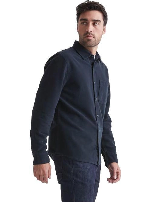DUER No Sweat Moleskin Shirt - Navy