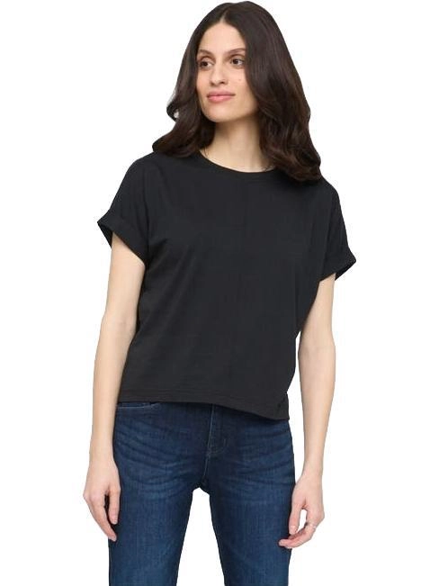 DUER Pure Pima Cotton Dolman Tee - Black