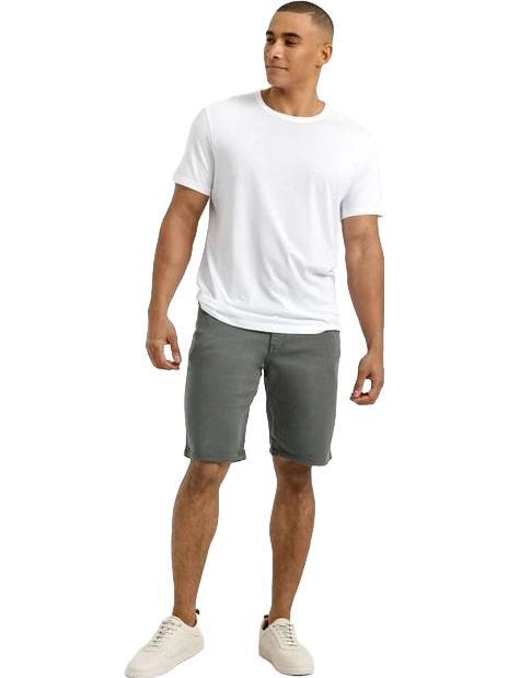 DUER Du/er No Sweat Relaxed Fit Stretch Shorts - Gull