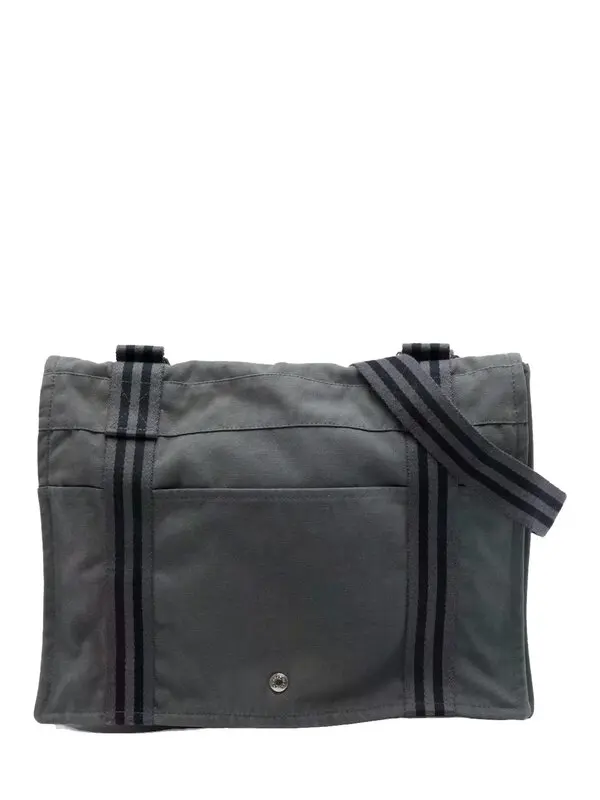 Hermès Canvas Messenger Bag - Grey