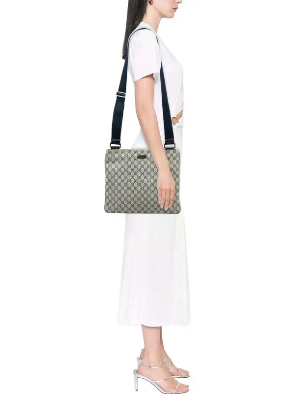 Gucci Gg Supreme Monogram Crossbody Bag - Neutrals