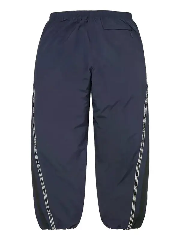 Supreme Logo-tape Track Pants - Blue