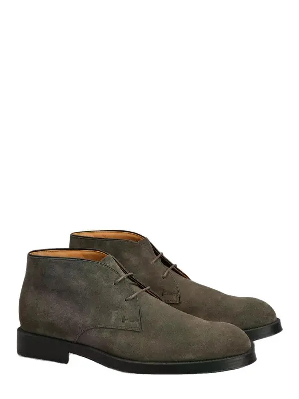 TOD'S Suede Desert Boots - Green