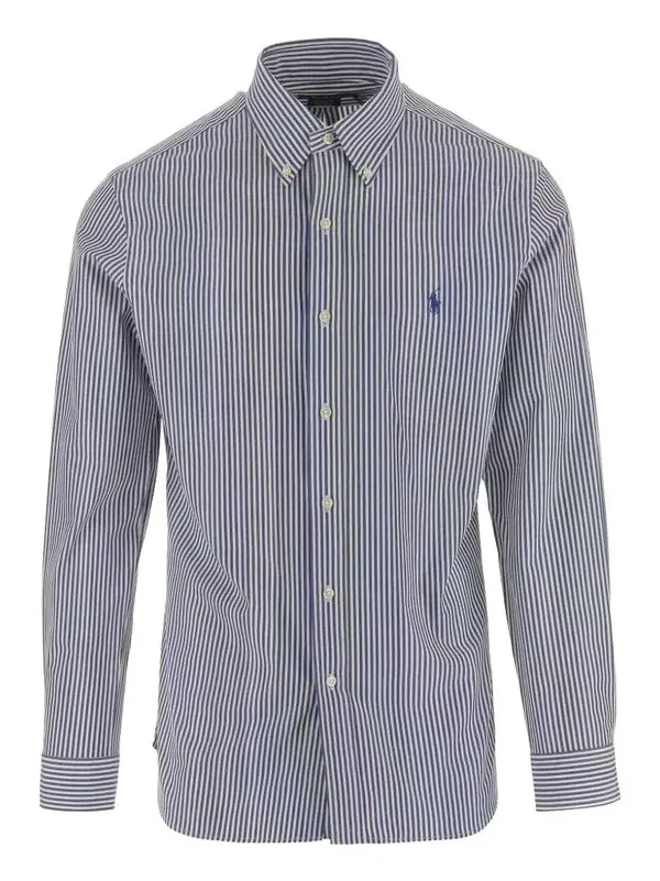 Polo Ralph Lauren Striped Button-down Shirt - Blue