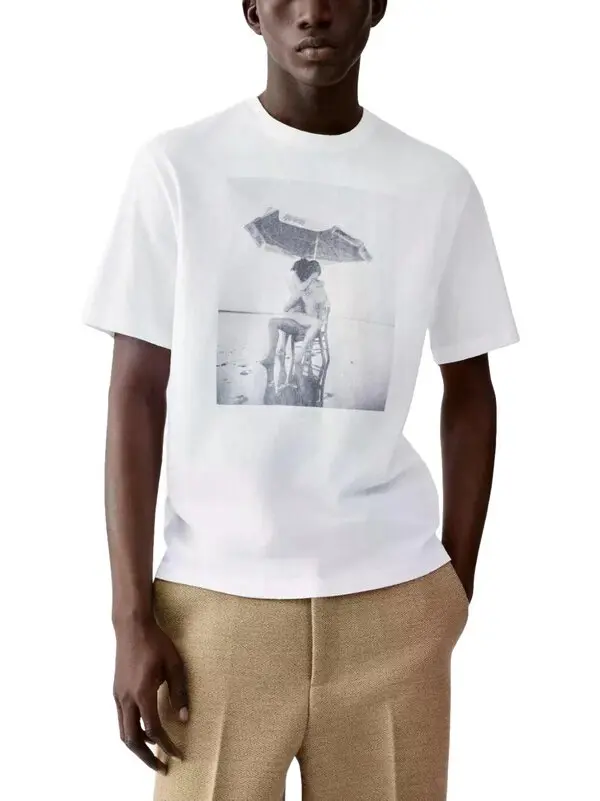 Jacquemus Graphic-print T-shirt - White