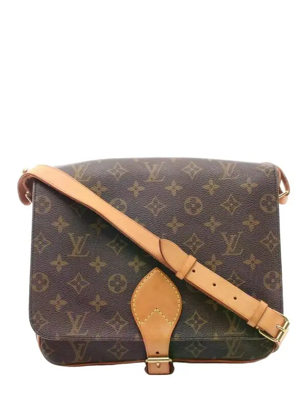 LOUIS VUITTON Monogram Cartesier Crossbody Bag - Brown