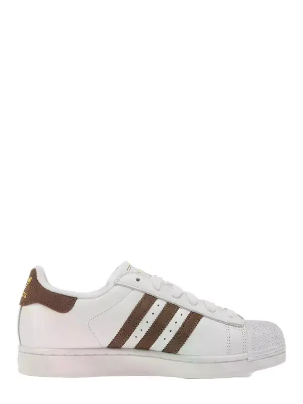 Adidas Superstar Ii Lace-up Sneakers - White