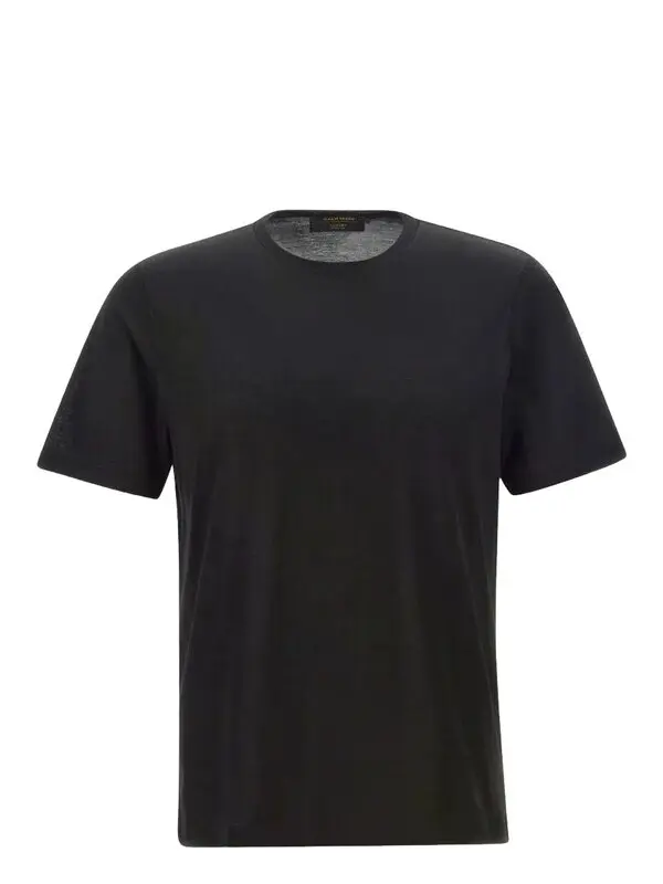 GRAN SASSO Crew-neck T-shirt - Black