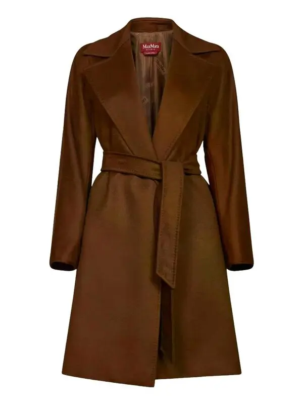 Max Mara Belted Coat - Brown