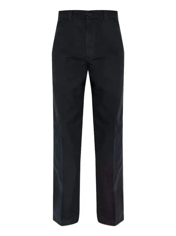 DIESEL® Distressed Chino Trousers - Black