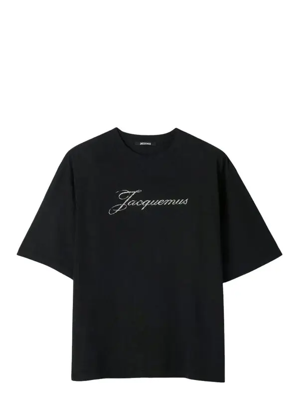 Jacquemus Logo-print T-shirt - Black