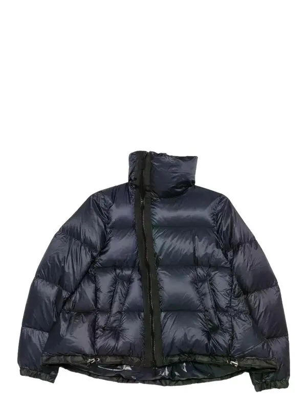 Sacai Quilted High-neck Puffer Jacket - Blue