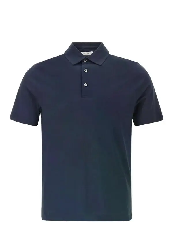 DIKTAT Short-sleeve Polo Shirt - Blue