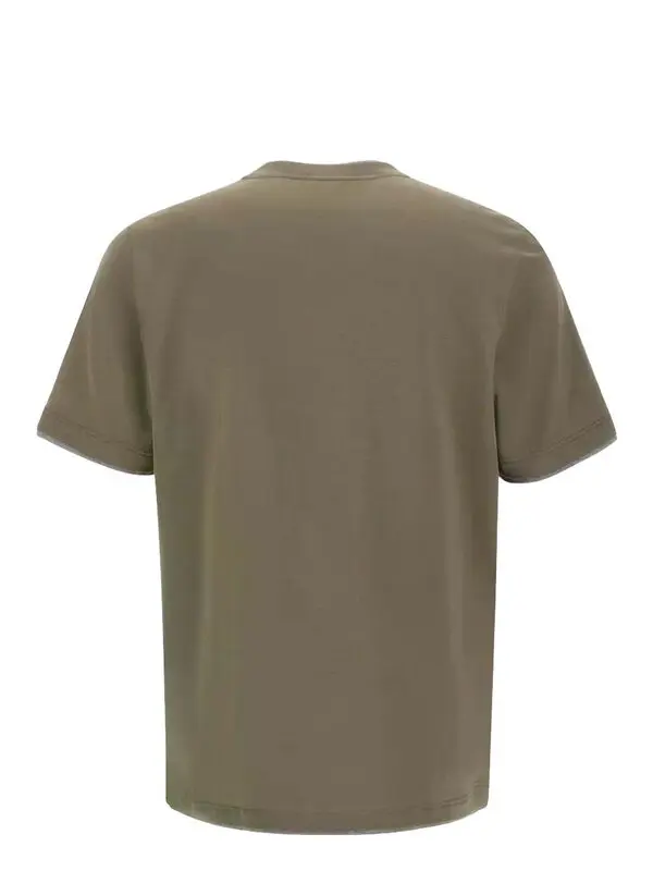 GRAN SASSO Contrast-trim T-shirt - Green