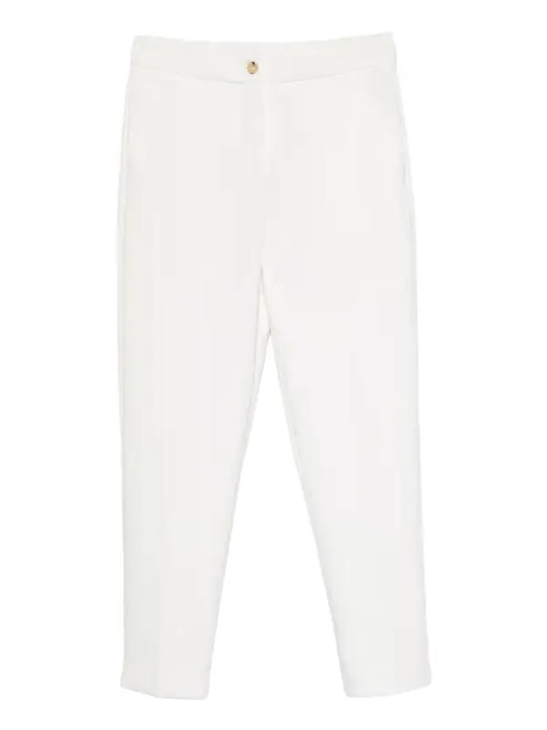 Max Mara Feroce Tapered-leg Trousers - White