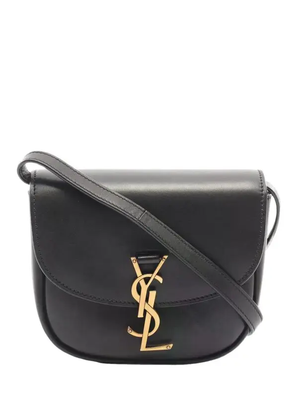 Saint Laurent Small Leather Shoulder Bag - Black