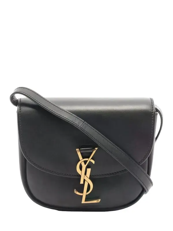 Saint Laurent Small Leather Shoulder Bag - Black