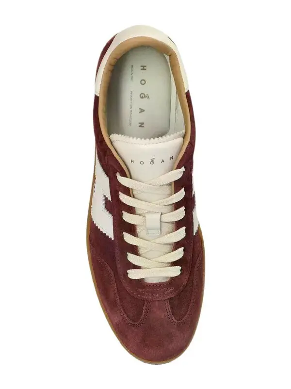 Hogan Logo-patch Platform Sneakers - Red