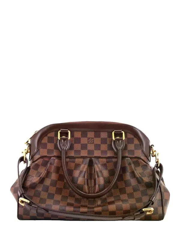 LOUIS VUITTON Trevi Handbag Damier Pm Satchel - Brown