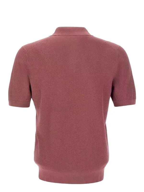 GRAN SASSO V-neck T-shirt - Pink