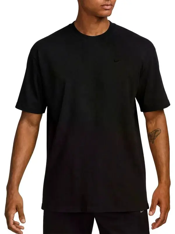 Nike Logo-embroidered T-shirt - Black