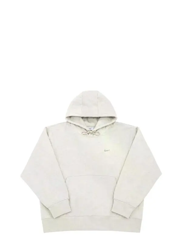 Nike Logo-embroidered Hoodie - Grey