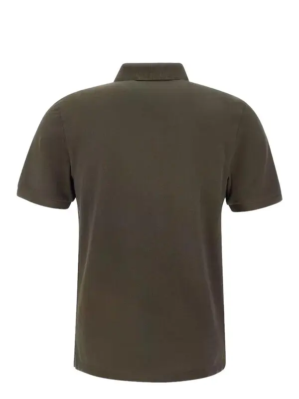 GRAN SASSO Short-sleeve Polo Shirt - Brown