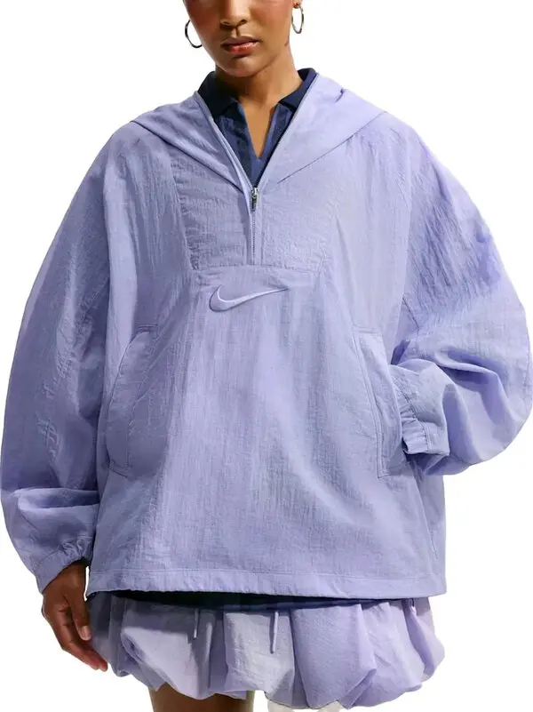 Nike Lightweight Anorak Jacket - Purple