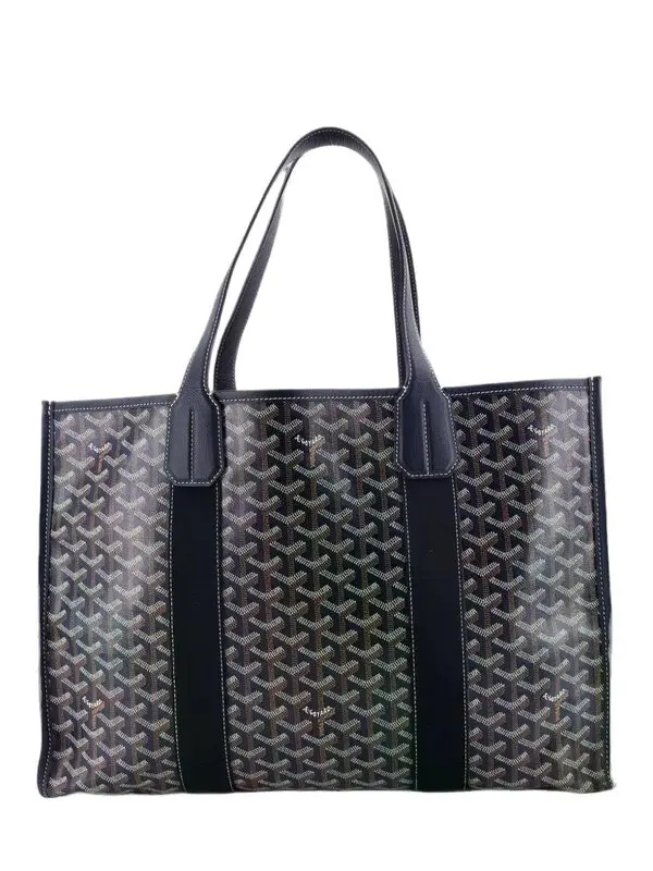 Goyard Villette Printed Coated Canvas Mm Tote Bag - Blue