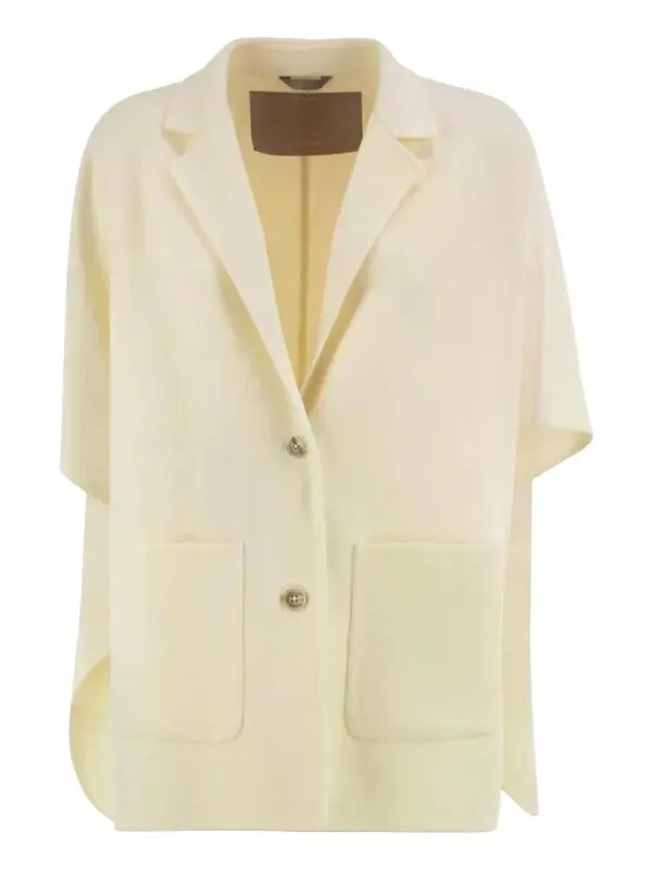 Herno Double-faced Wool-blend Cape - Neutrals