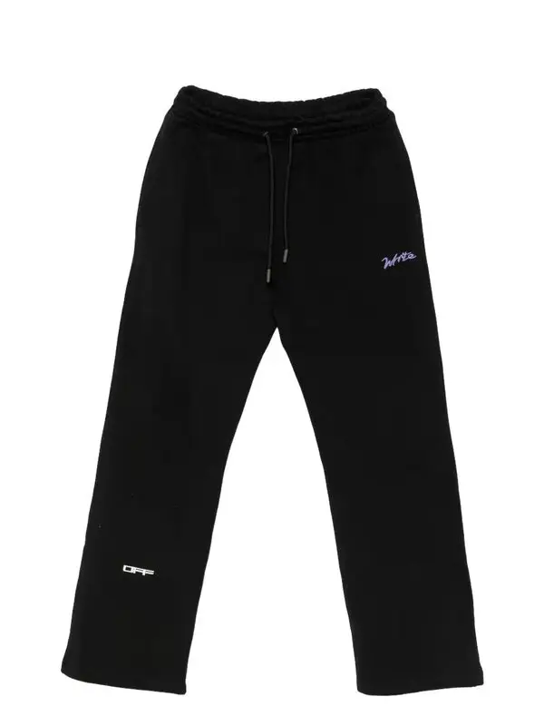 Off-White Graphic-print Track Pants - Black