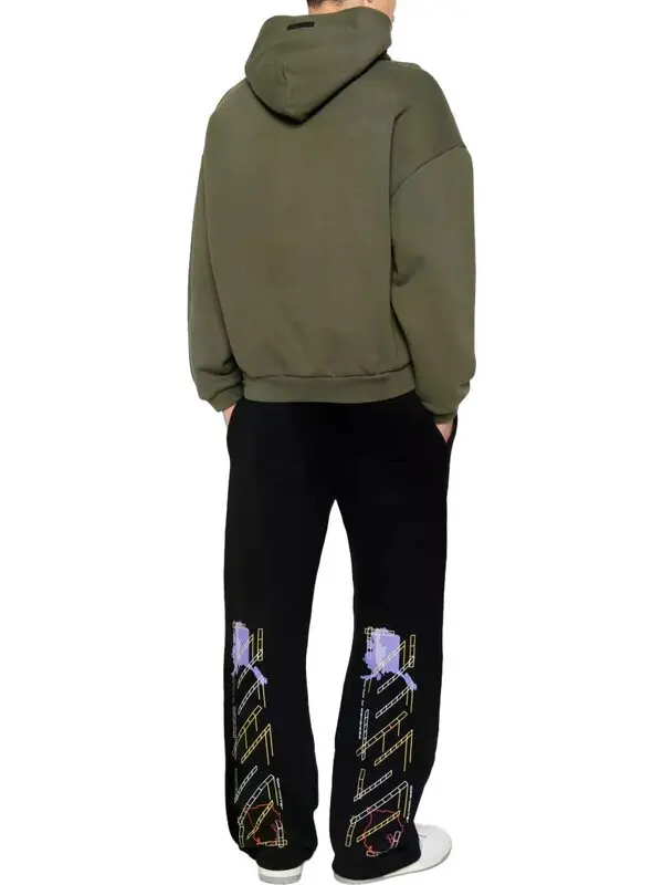 Off-White Graphic-print Track Pants - Black