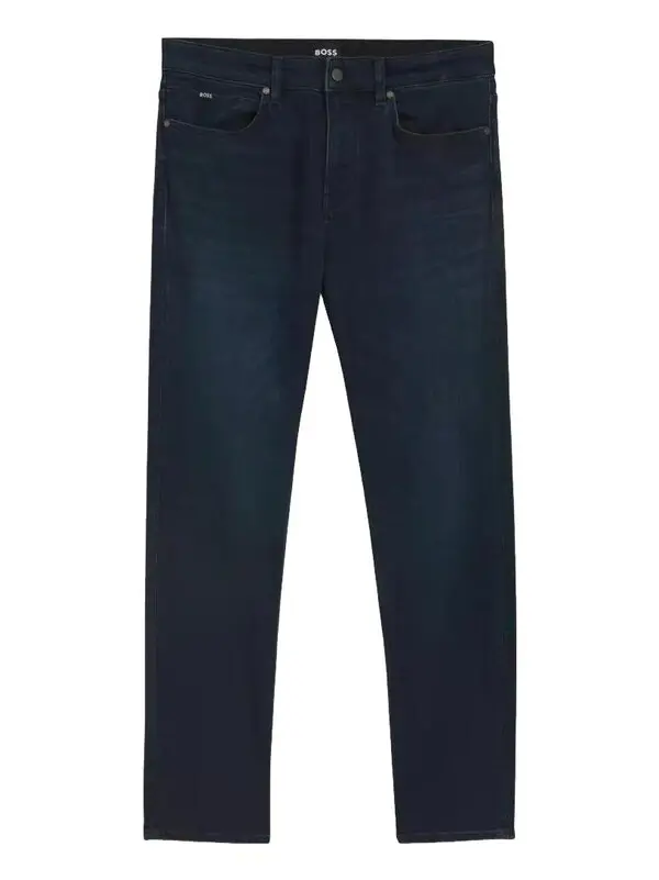 BOSS Slim-fit Jeans With Whiskering Effect - Blue